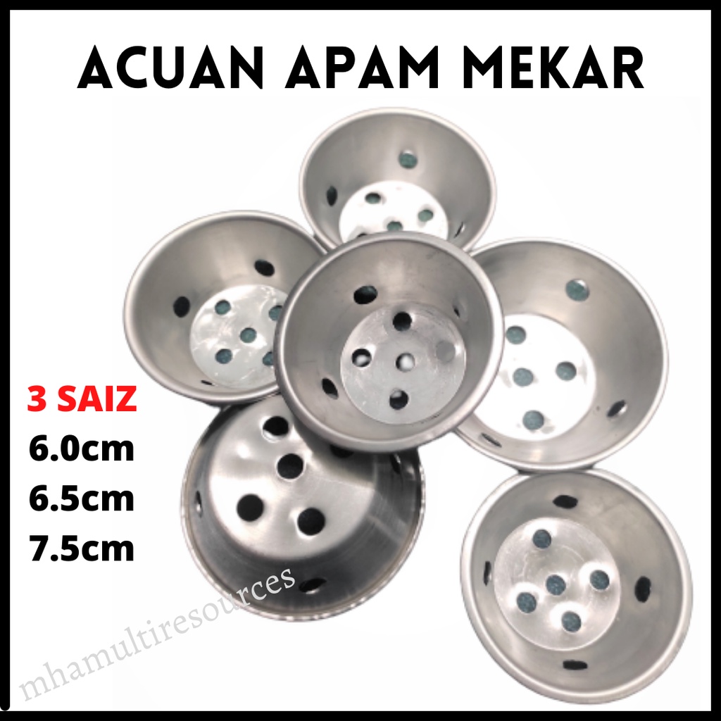 Acuan Apam Mekar Acuan Apam Berlubang Acuan Bolu Kukus Acuan Apam Kukus ...