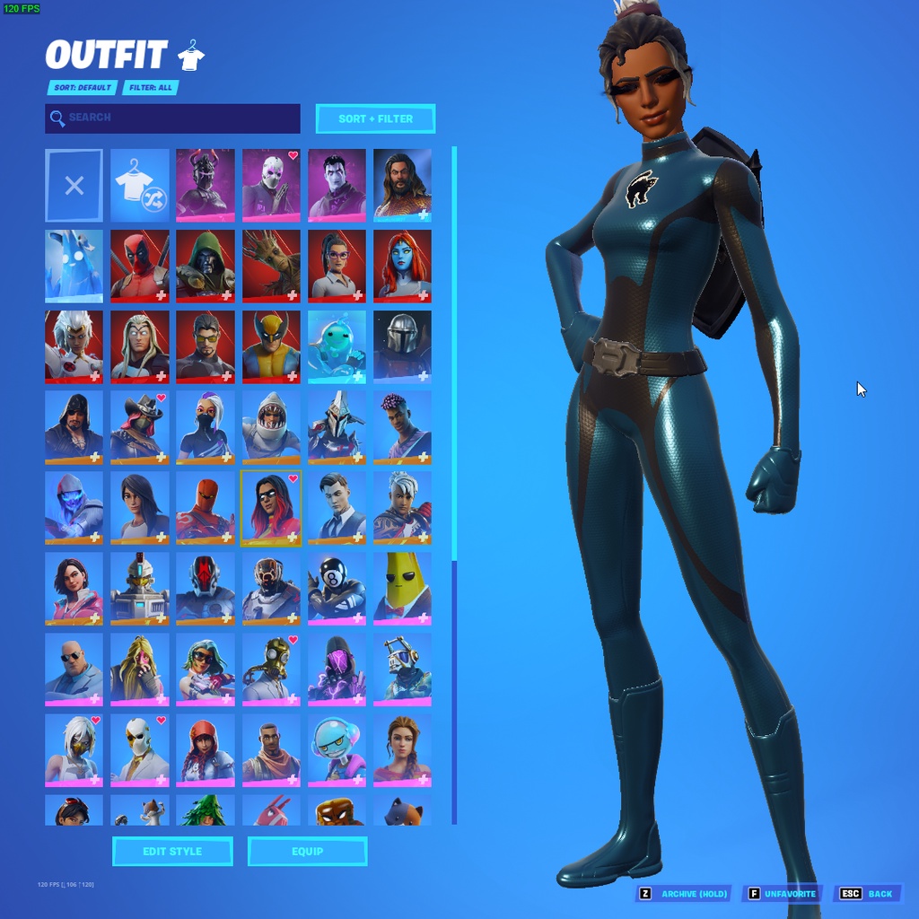 Fortnite Account OG 82 Skins | TTS RM 450 | Calamity | Marvel Skins ...
