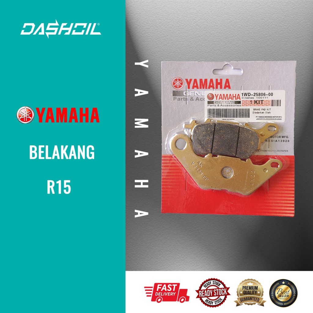[READY STOCK] YAMAHA R15 DISC BRAKE PAD FRONT & REAR / YAMAHA R15 DISK ...
