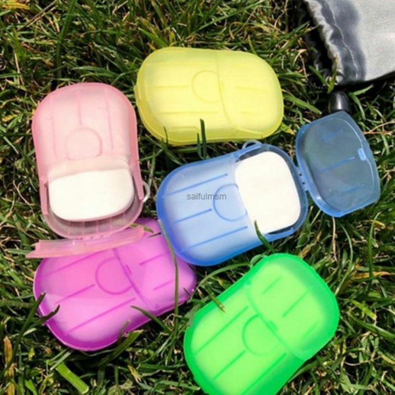 Sabun Tisu Travel Soap / Tissue Soap | Shopee Malaysia