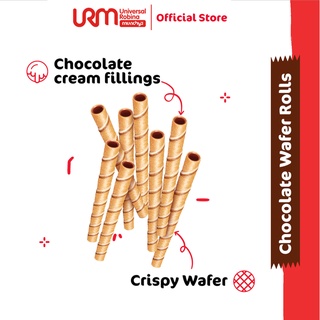 Munchy's Muzic Wafer Rolls - Chocolate (85g) | Shopee Malaysia
