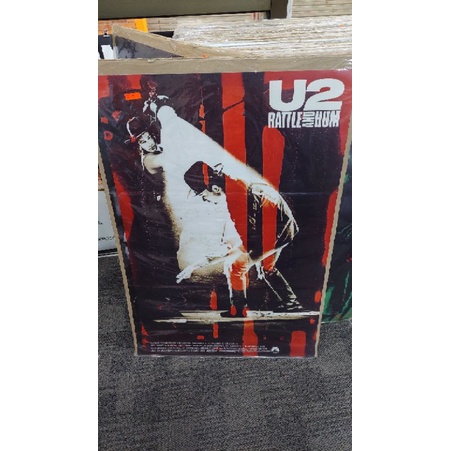 POSTER BAND U2 RATTLE AND HUM | Shopee Malaysia