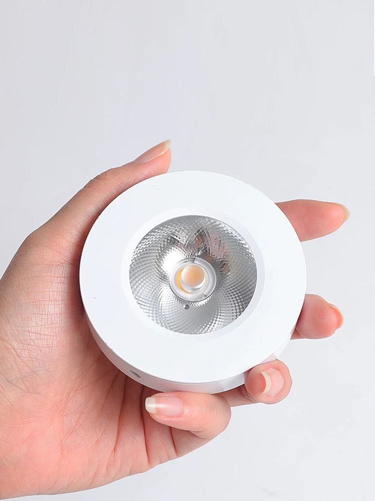 LED Surface Eye Ball 5W Circular Round Spotlight Downlight Celling ...