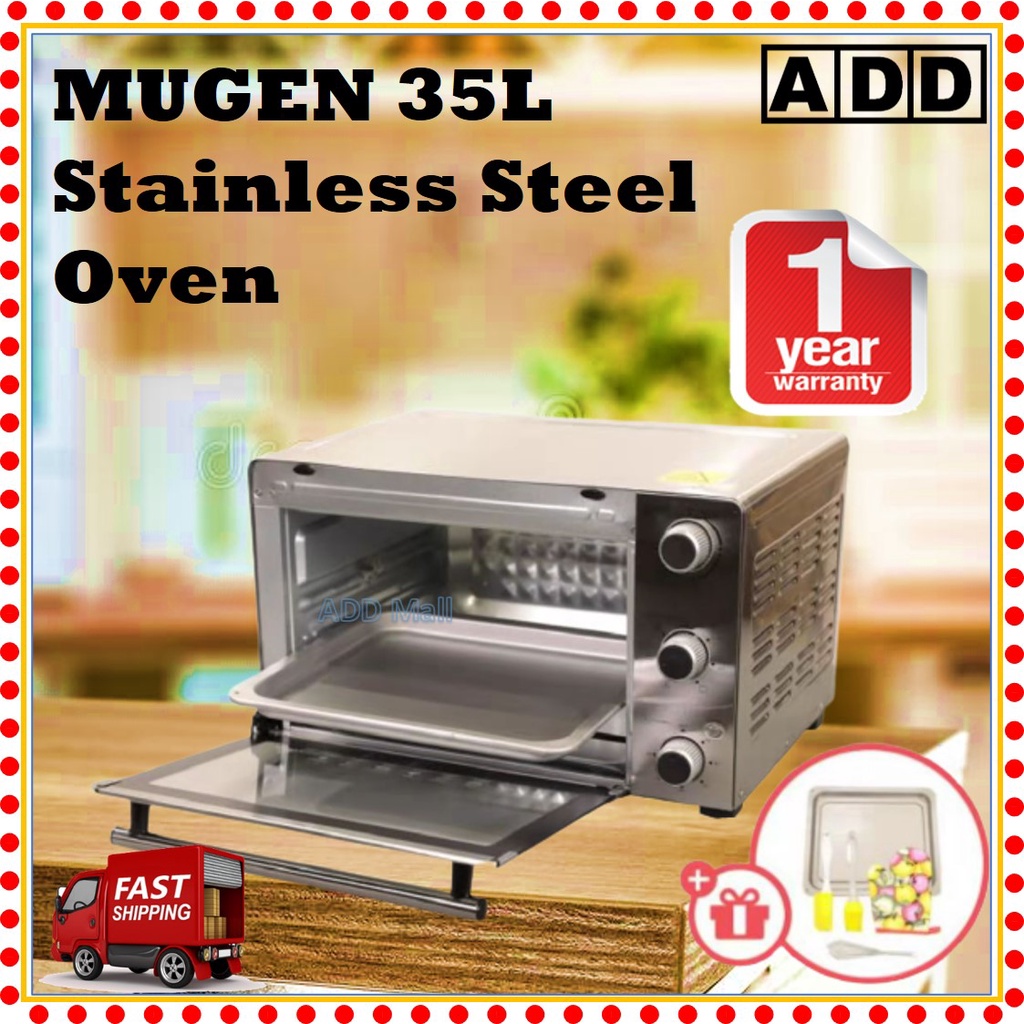 MUGEN 35L Stainless Steel Oven | Shopee Malaysia
