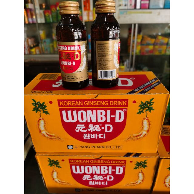 Korea Ginseng Drink Wonbi-D 元秘-D 100ml 10 bottles | Shopee Malaysia