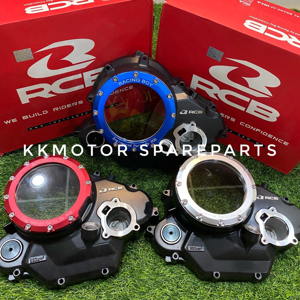 💯 RCB Y15ZR Y15 ENGINE COVER WITHOUT KICK STARTER ORIGINAL RACING BOY ...