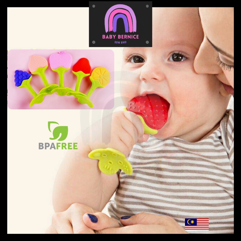 *FRUITS DESIGN BABY TEETHER* Baby Teether - Fruits Deign BPA free ...