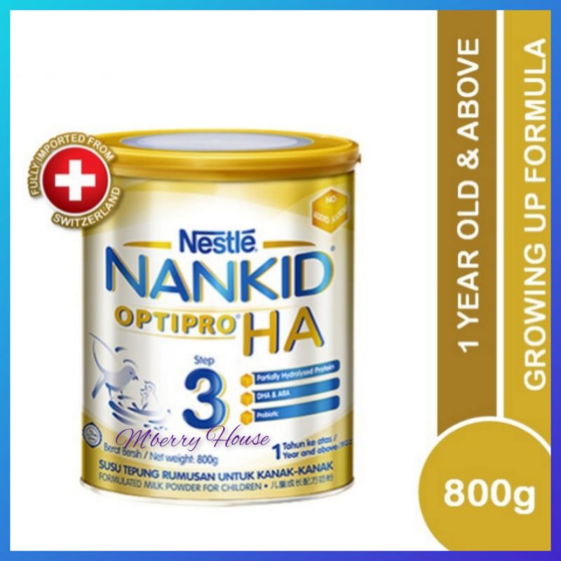 Nestle Nankid OPTIPRO HA Step 3 800g (exp:8/2025) | Shopee Malaysia