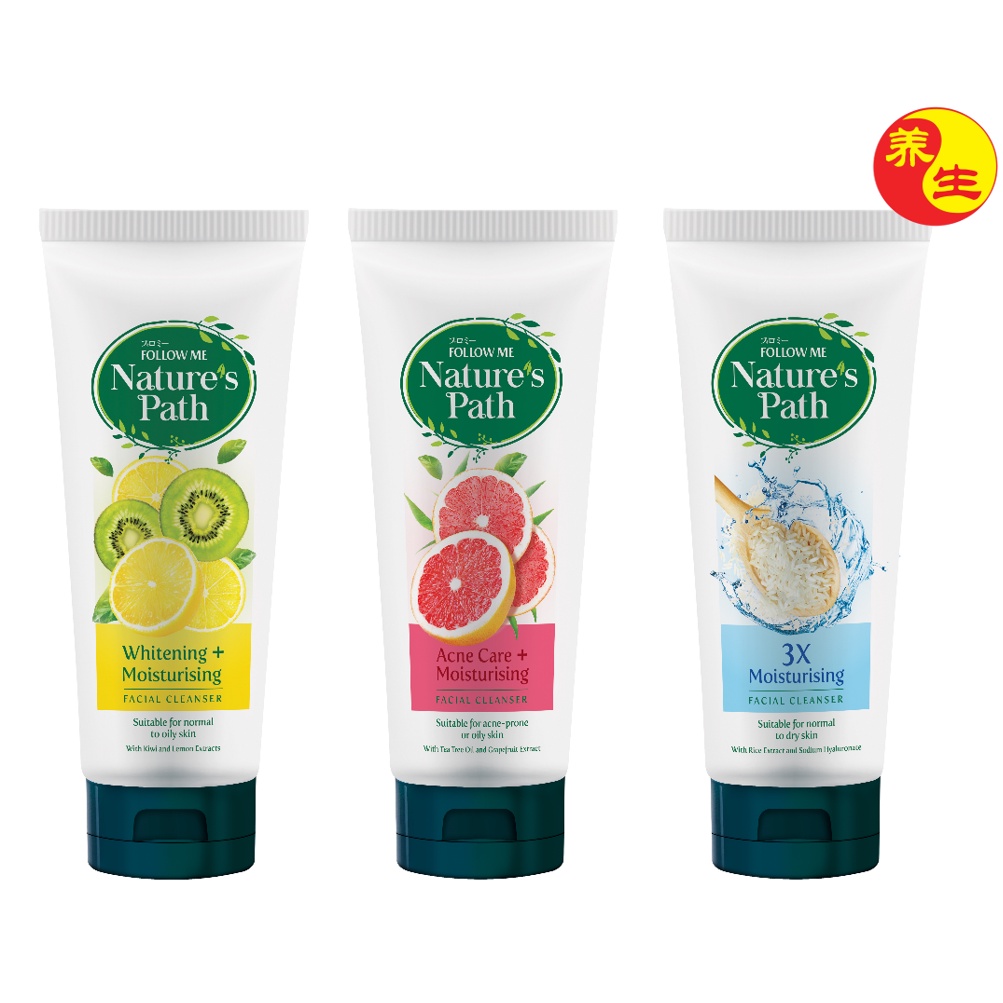 Follow Me Nature's Path Facial Cleanser Moisturising/ Acne Care ...