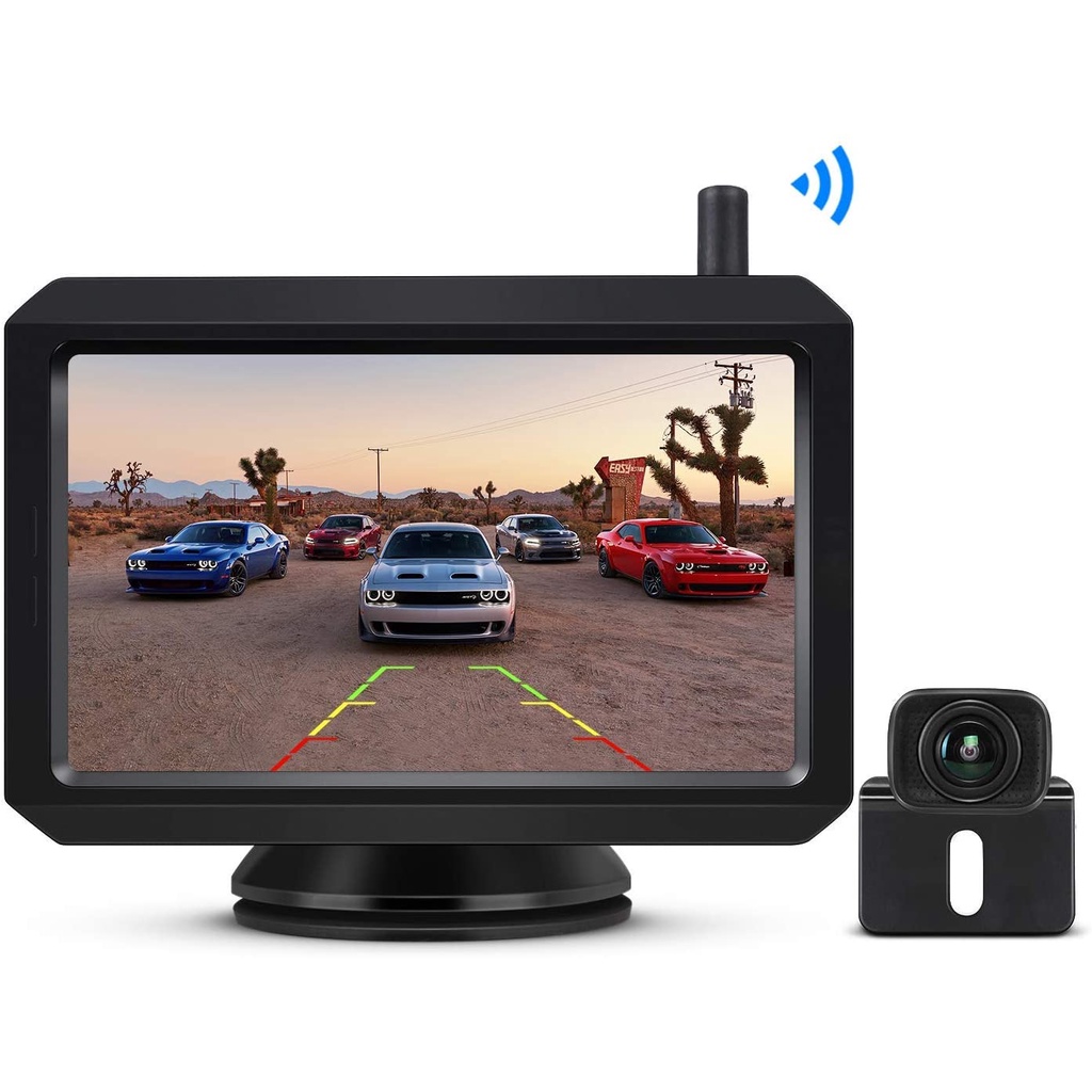 Boscam K7 Wireless Digital Reversing Camera Set With Built-In Radio ...