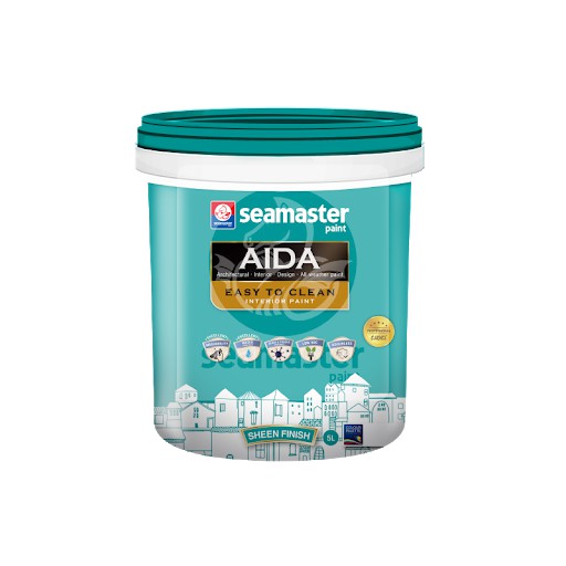 [100% ORIGINAL] Seamaster Paint AIDA Colour Guard For Interior (Sheen ...