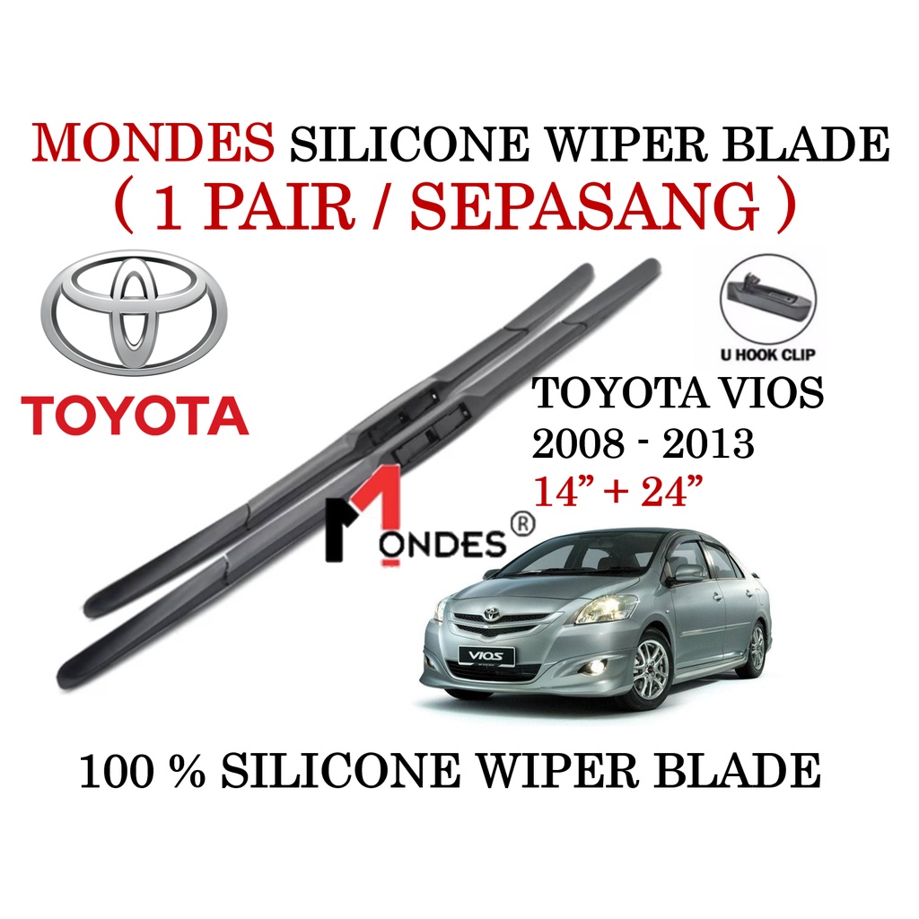 (1 PAIR) Toyota Vios Camry Avanza Yaris Altis Innova Harrier Hilux ...