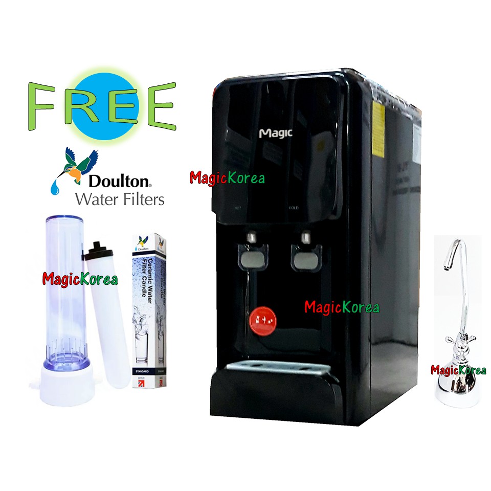 NEW Korea Magic Water Dispenser Purifier Purisys Halal Alkaline Filter ...