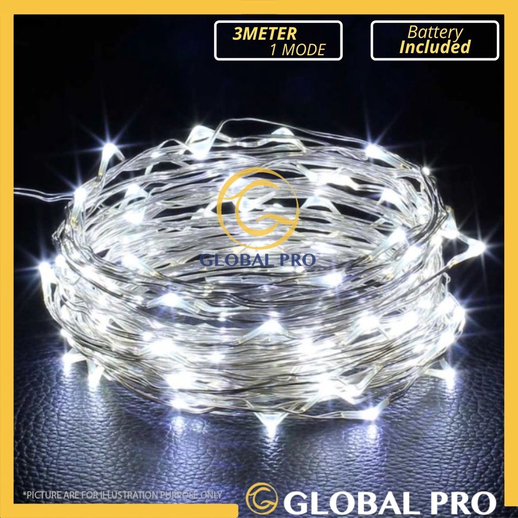 [BATTERY INCLUDED] Gift Light String LED Fairy Light Copper Wire Raya ...