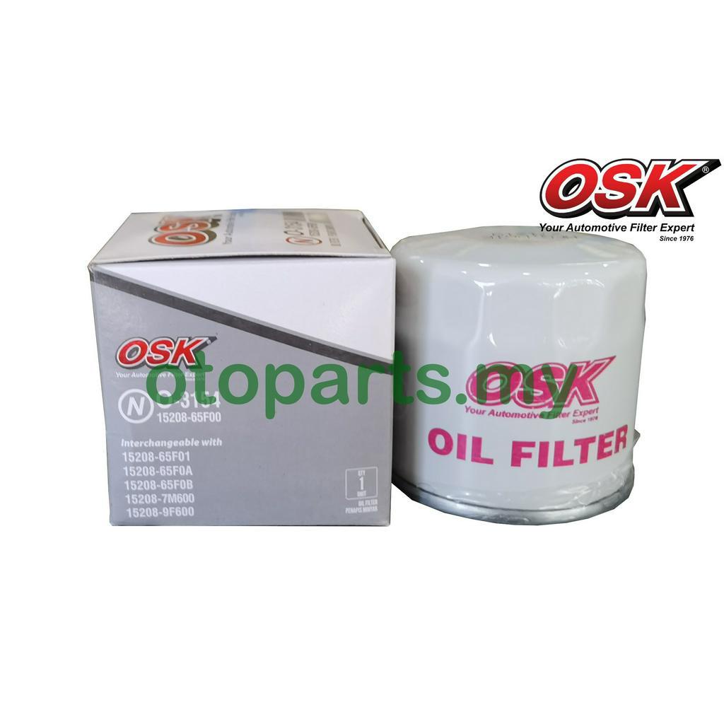 OSK Oil Filter O-3154 for Nissan Almera / Latio / Sentra / Teana / X ...