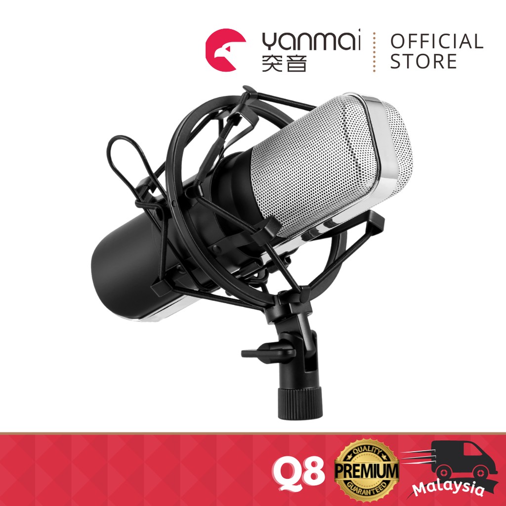 Yanmai Professional Studio Microphone For Podcasting/Live Streaming ...