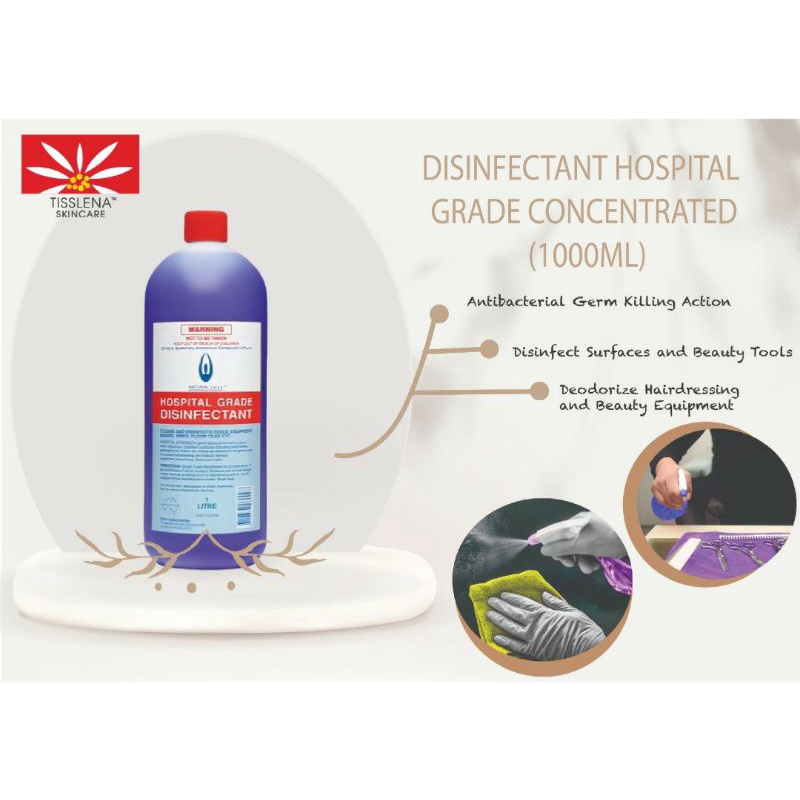 Disinfectant Hospital Grade (1000ml) | Shopee Malaysia