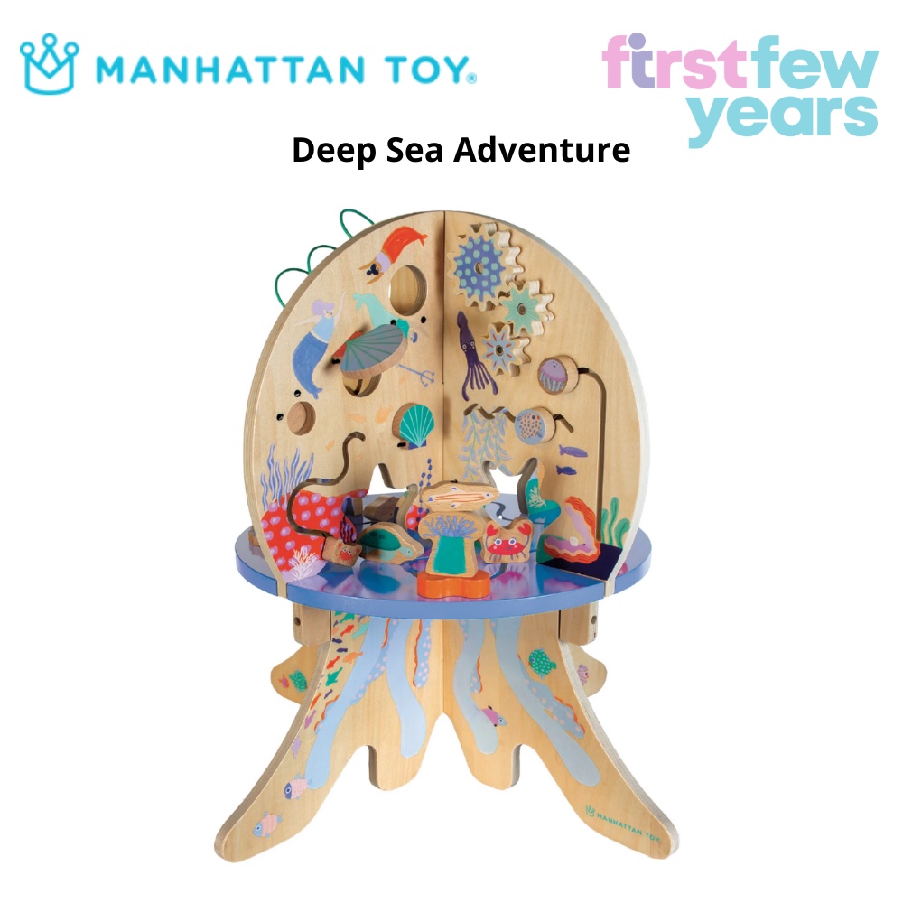 Manhattan Toy Deep Sea Adventure Wooden Toy by First Few Years | Shopee ...