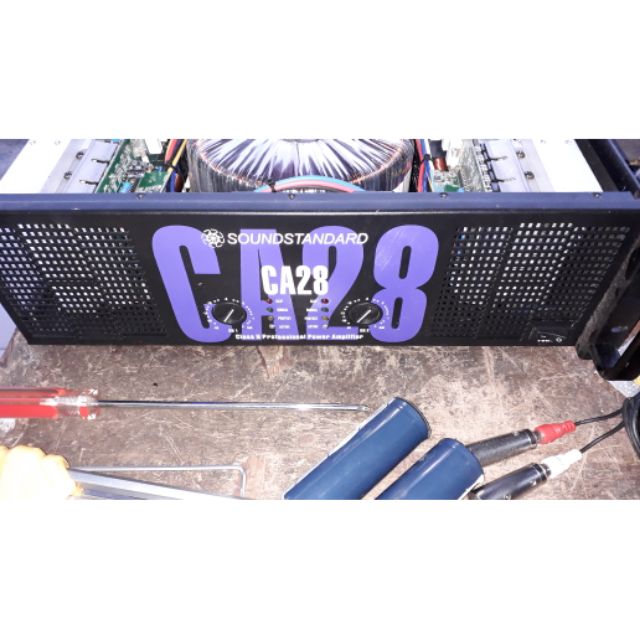 REPAIR SOUND STANDARD CA28 CLASS H PROFESSIONAL AMPLIFIER REPAIR ...