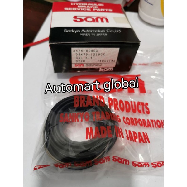 Front disc brake rubber caliper kit corolla dx ke70 sam japan | Shopee ...