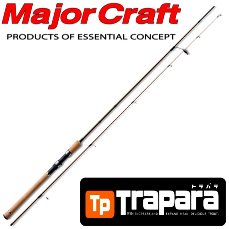 Major Craft Trapara Series 2 Piece Spinning Rod TPS 562 ULX | Shopee ...