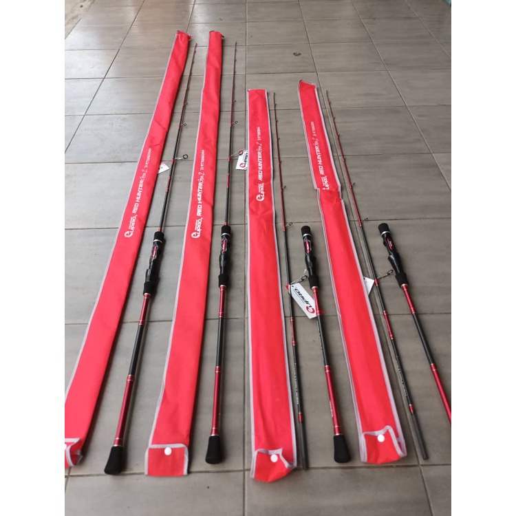 EUPRO RED HUNTER GEN II SPINNING ROD | Shopee Malaysia