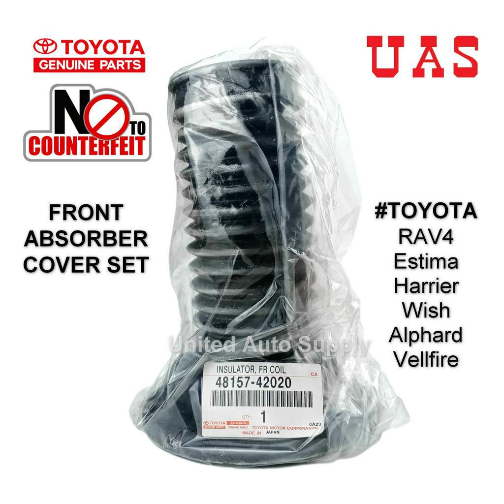 TOYOTA Front Absorber Cover SET 48157-42020 For Estima Alphard Vellfire ...