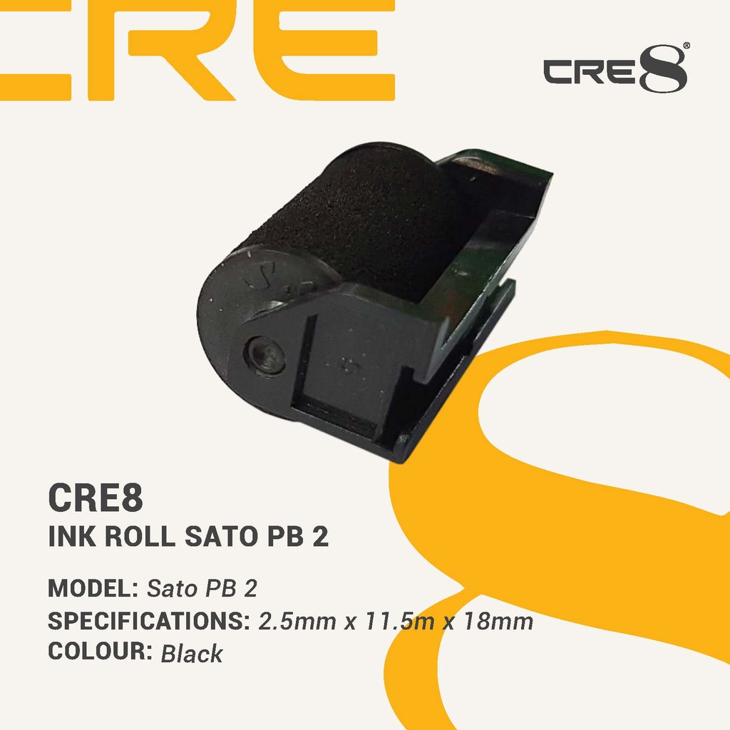 Ink Roll Sato PB 2 (BLACK) | Shopee Malaysia