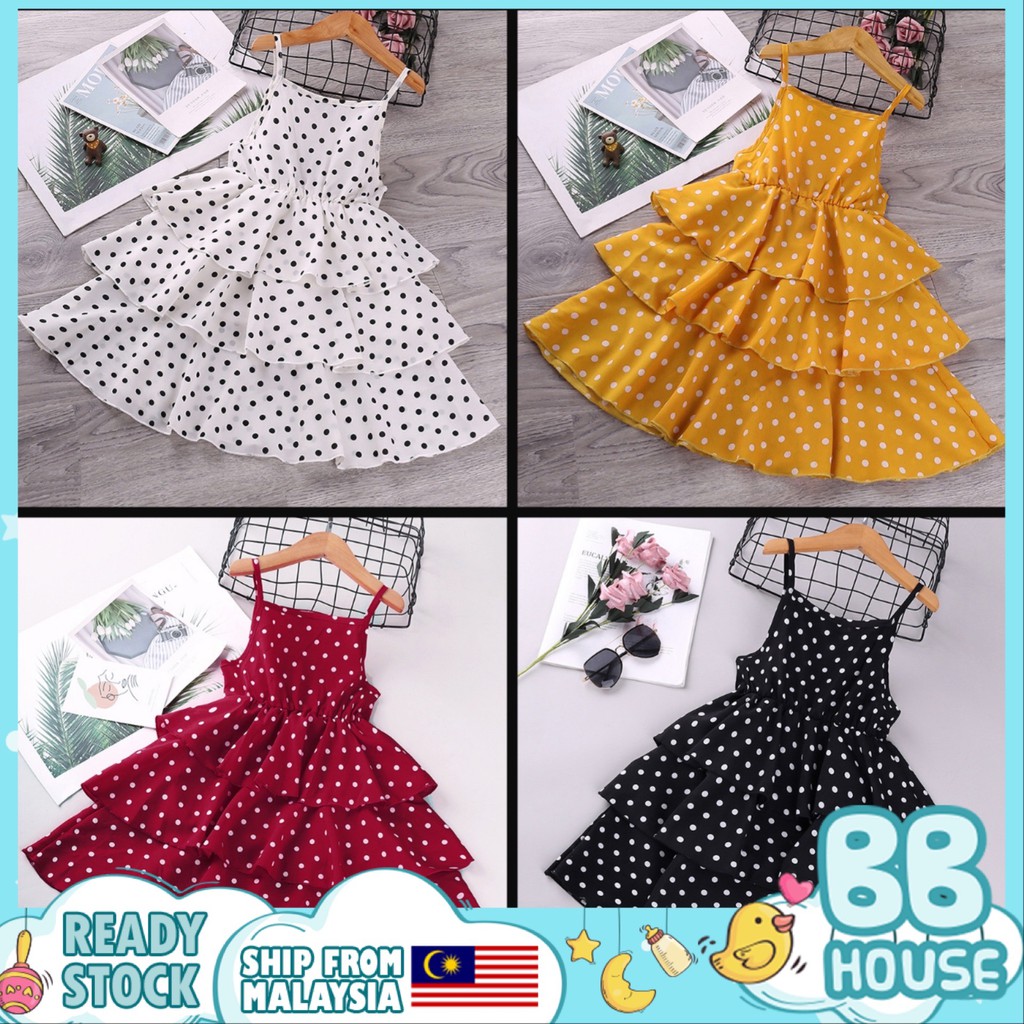 Korean Fashion Style Design Girl Perempuan Budak Dress Layered Skirt ...