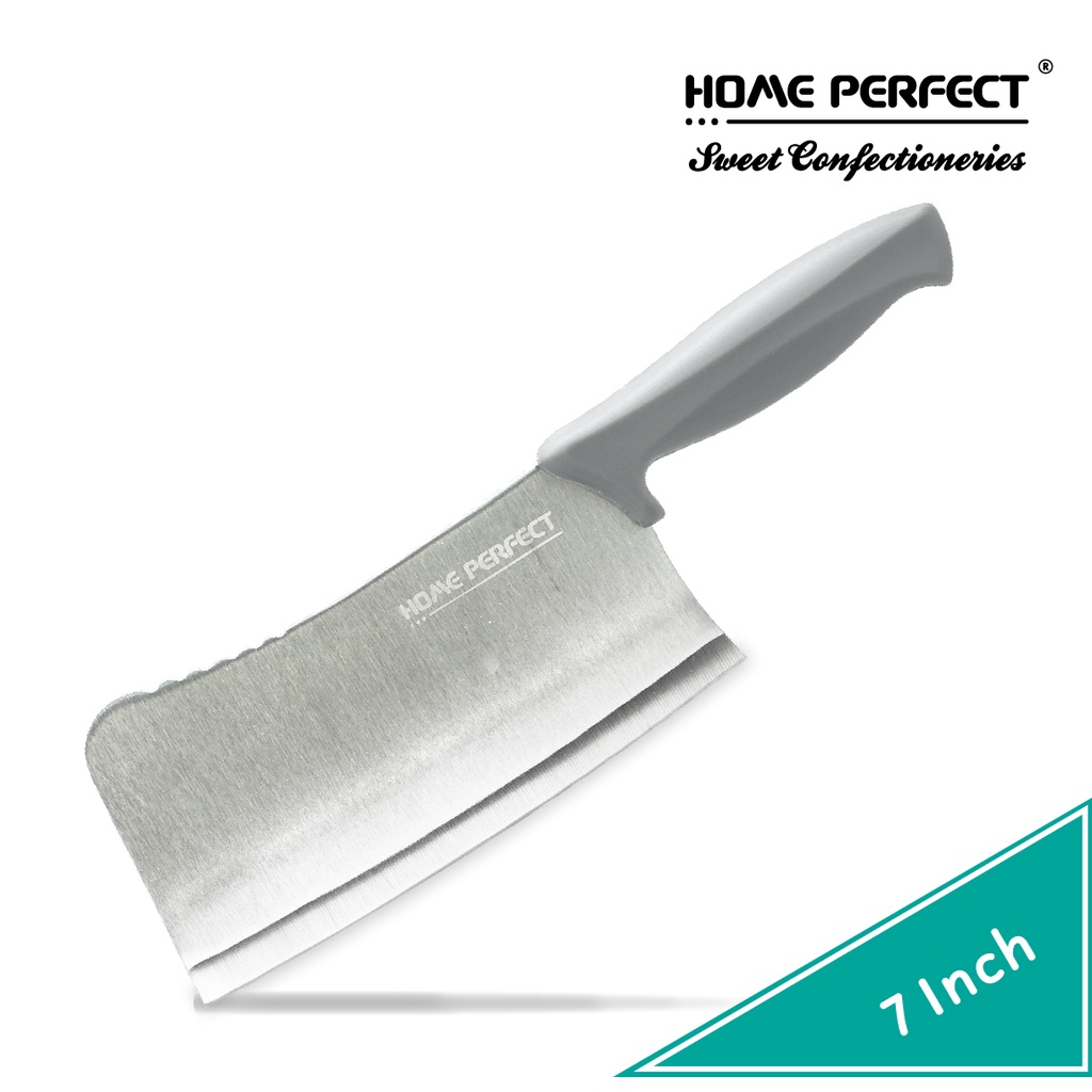 HOME PERFECT 7/7.5 Inch Slicer & Meat Chopper Knife With Handle ...