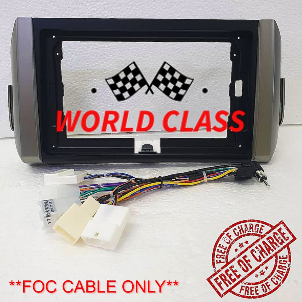 TOYOTA INNOVA 2016-2021 10" ANDROID CASING (FREE PLUG & PLAY CABLE ...