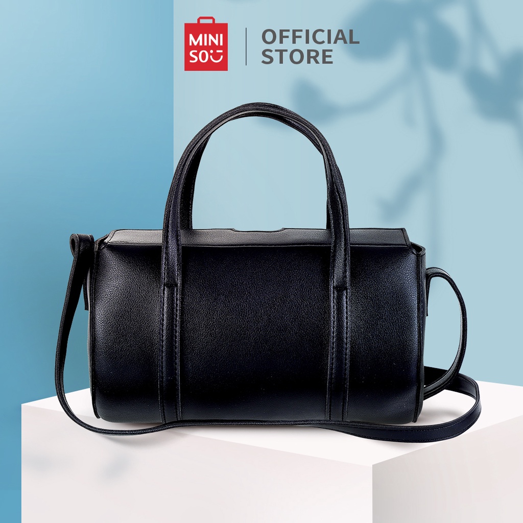 Miniso Women's Sling Bag Handbag Top Handle Bag Crossbody Boston ...