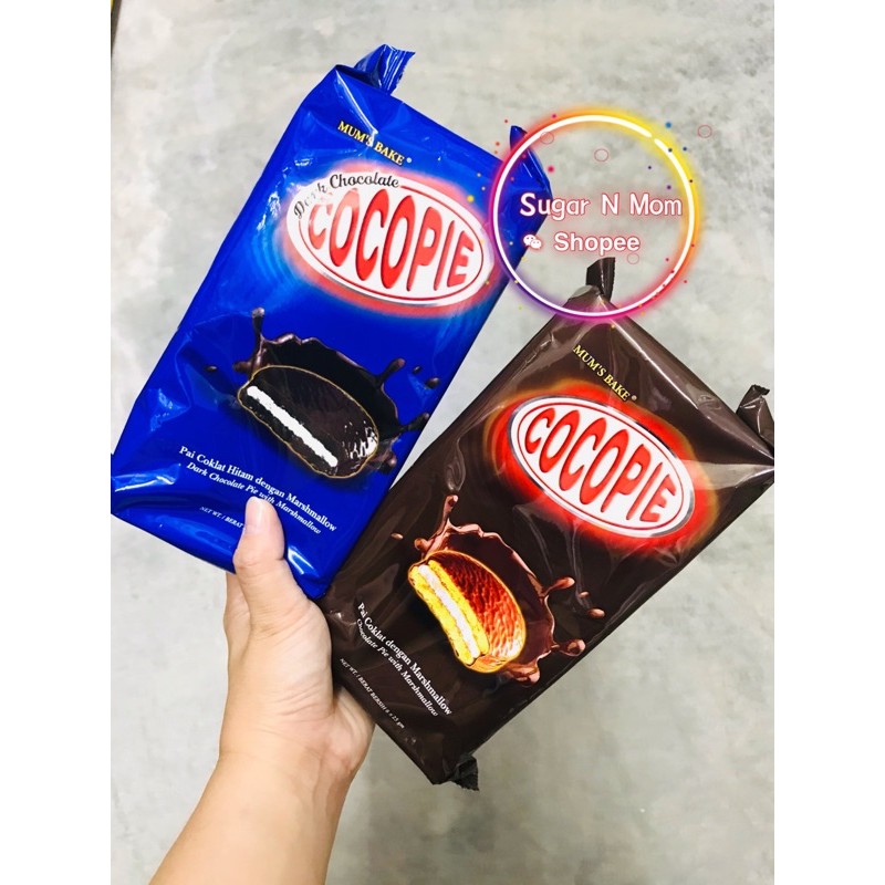 Cocopie Dark Choco & Choc Pie with Marshmallow 6pcs | Shopee Malaysia