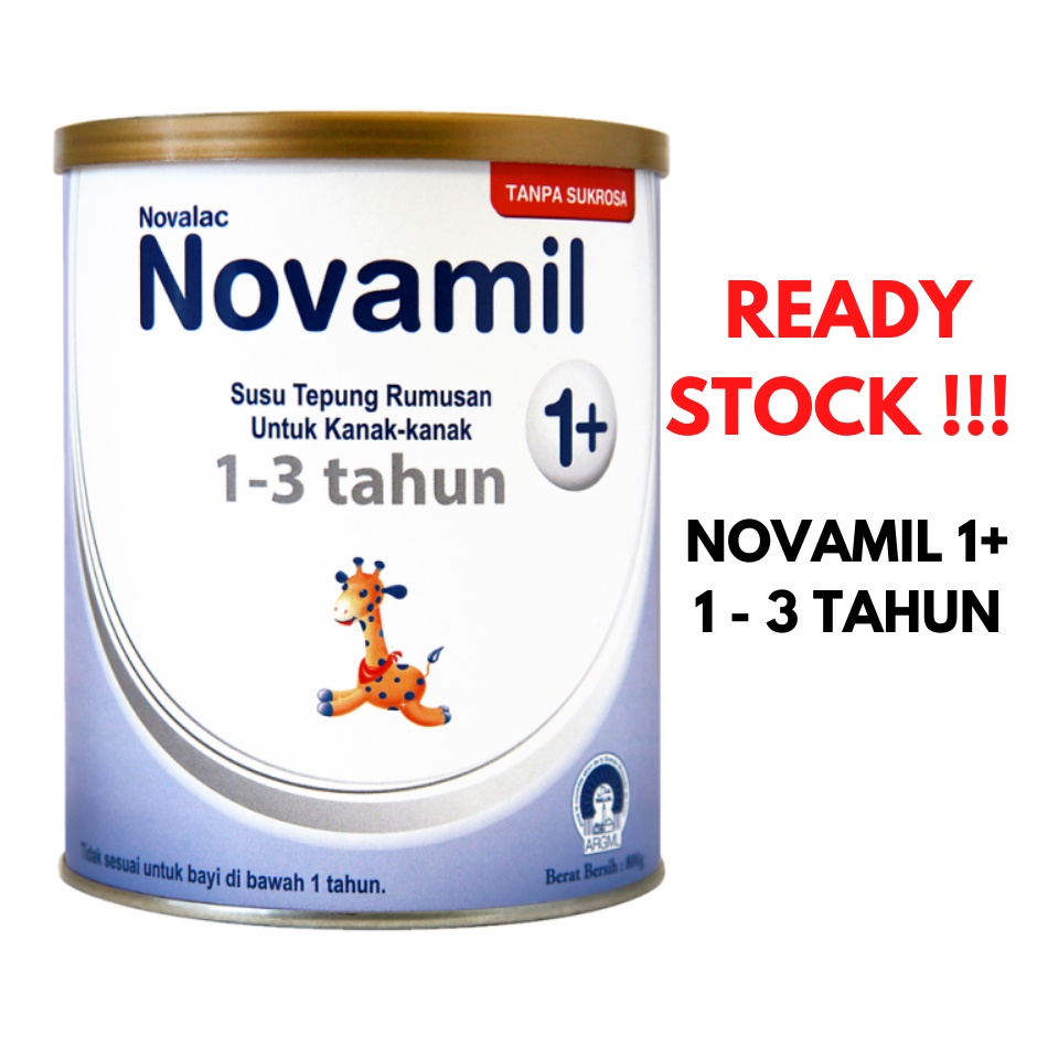 NOVALAC NOVAMIL 1+ 1-3 TAHUN 800G | Shopee Malaysia