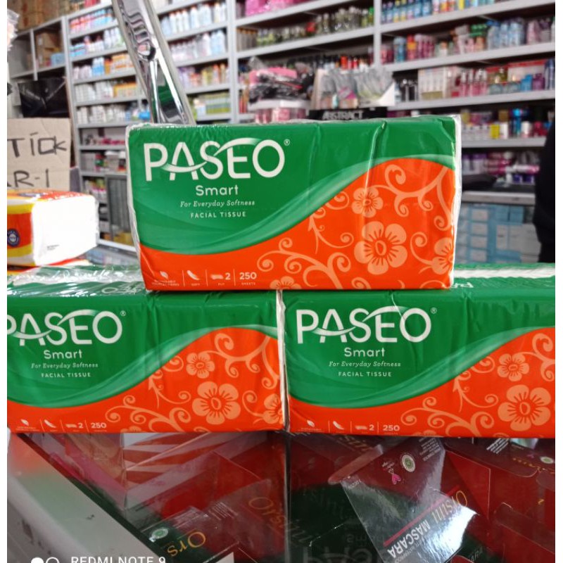 Paseo Facial Tissue 250 sheets & yukinawa pop up Tissue | Shopee Malaysia