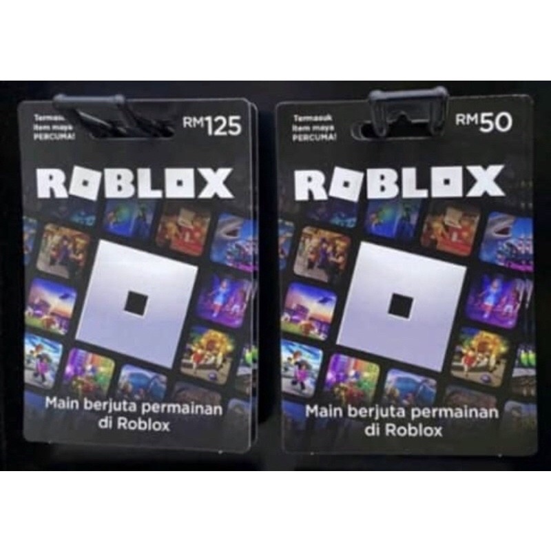 [READY STOCK🇲🇾] ROBLOX Reload Card Roblox Gift Card RM50 RM125 Robux ...