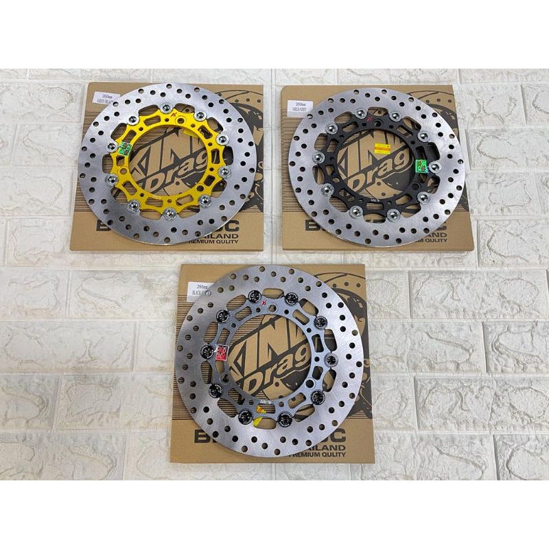 READY STOCK DISC PLATE / PIRING DISC KING DRAG NVX155/ NMAX 260MM ...