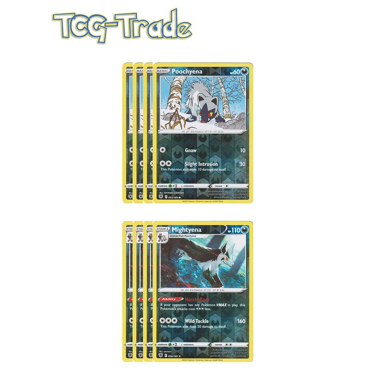 [Pokemon Player's Section] Play Set - ASR 96 Mightyena Line Reverse ...