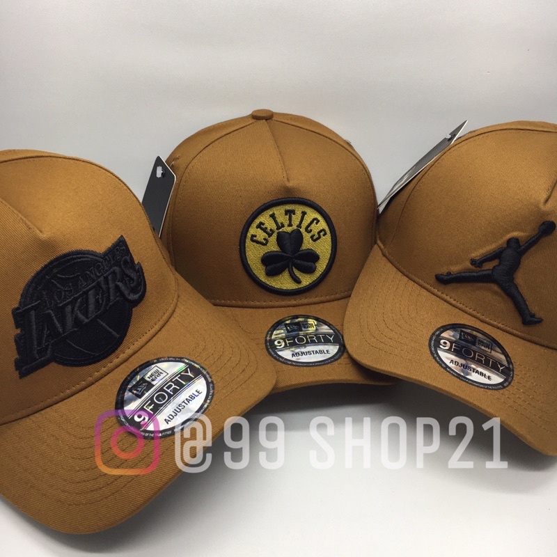 NBA Cap Unisex NBA Lakers Brown Baseball Cap | Shopee Malaysia