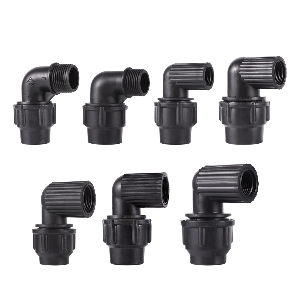 1/2" 3/4" 1" Female Male Thread to 20/25/32mm 90 Degree Reducing Elbow ...