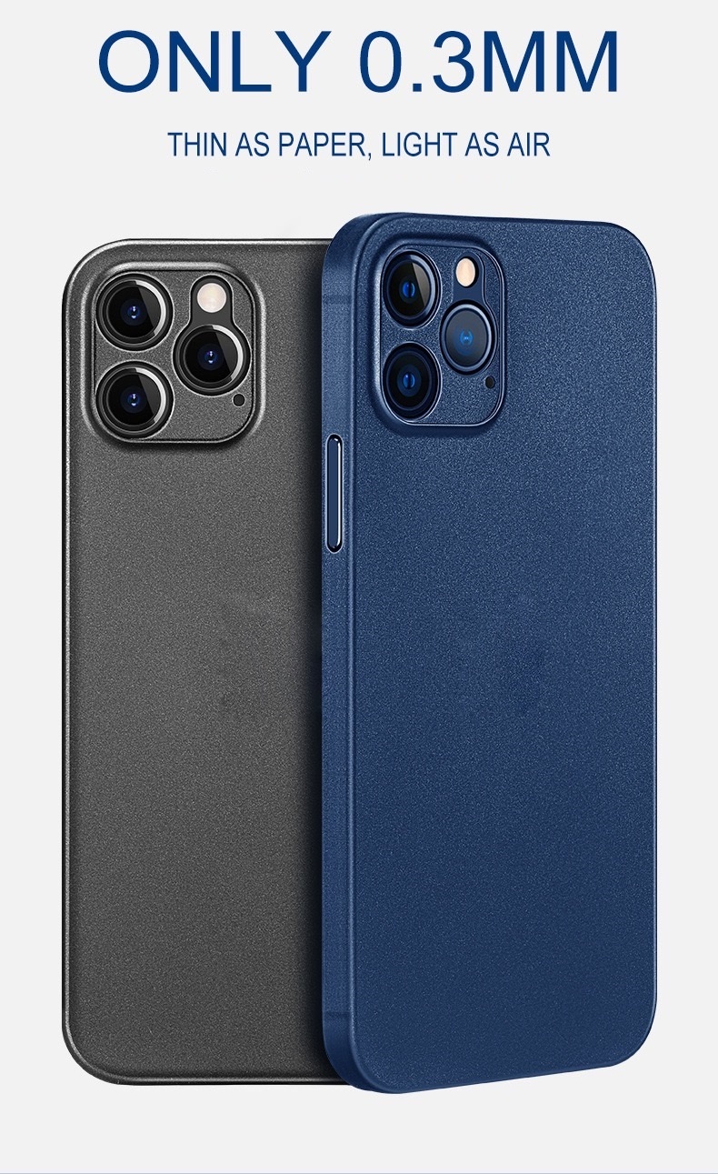 eleven2 Sarung Matte Ultra Nipis 0.3mm untuk iPhone 17 Air 16 15 14 13 ...