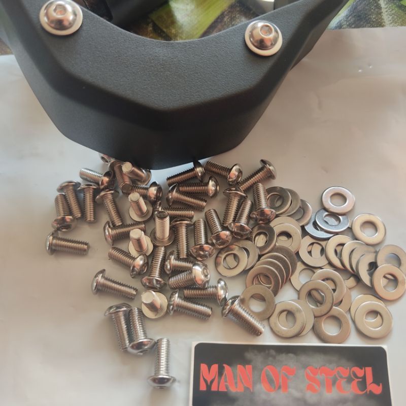 Screw Cover Handle Stem X1R 1Set | Shopee Malaysia