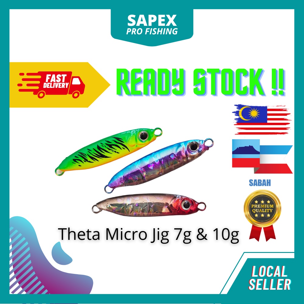 Theta Micro Jig 7g & 10g | Shopee Malaysia