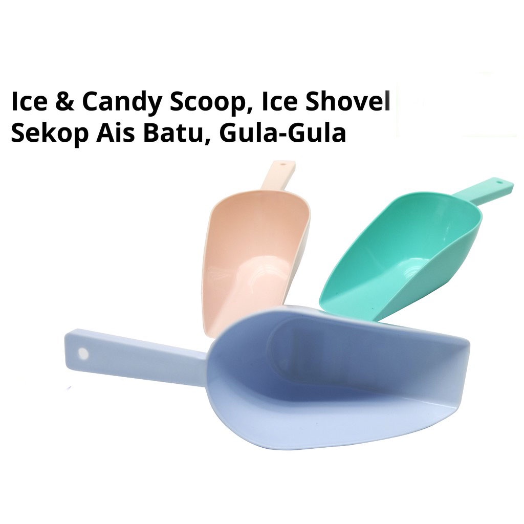 Ice Scoop/ Candy Scoop/ Sekop Gula-Gula dan Ais/ Ice Shovel/ Plastik ...