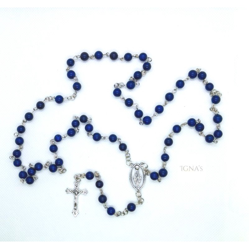 Holy Rosary (Lapis Lazuli) | Shopee Malaysia