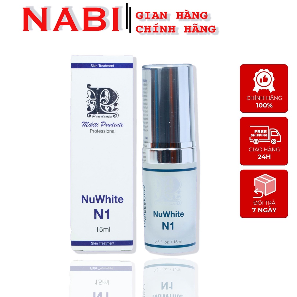 Mibiti Prudente Nuwhite N1 - Mibiti Prudente Nuwhite N1 15ml | Shopee Malaysia