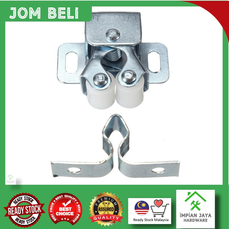 🌱IMP🌱 Double Roller Catch Twin Ball Catch Cabinet (1 pc) | Shopee Malaysia