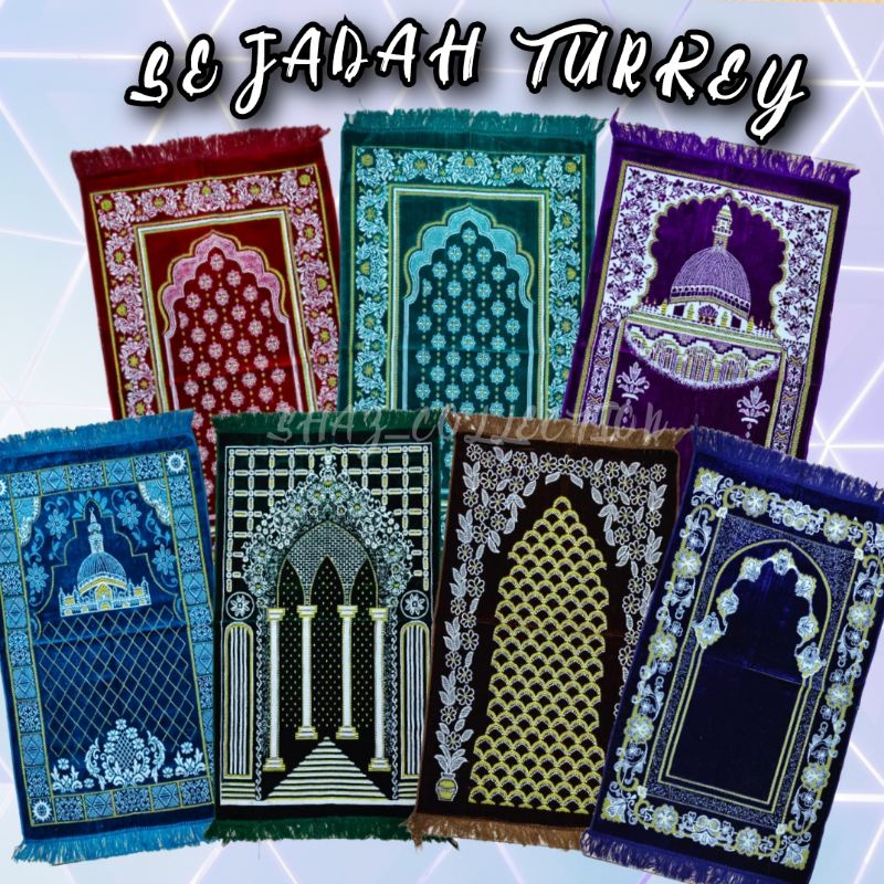 Sejadah Turkey Murah Murah Murah (Boleh Pilih Warna) Harga Borong ...