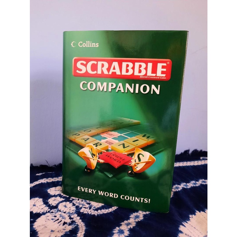 (English Preloved Book) Collins Scrabble Companion (Hardcover) | Shopee ...