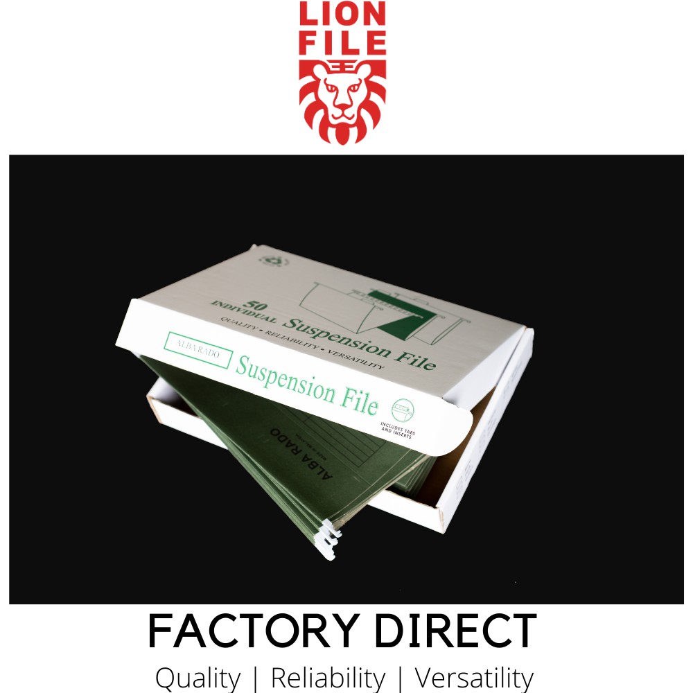 ALBA RADO Tinted Green Suspension File (50pcs/bx) | Shopee Malaysia